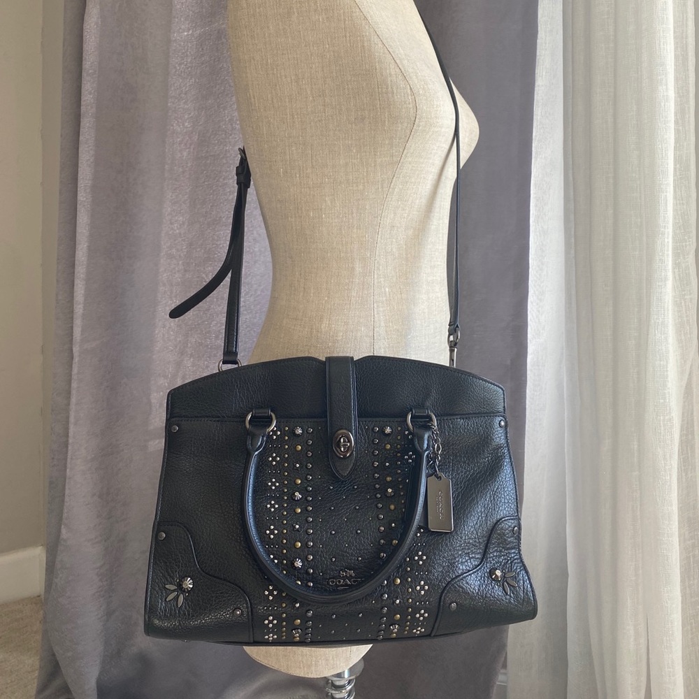 Coach Mercer 30 With Bandana Rivets - Gem